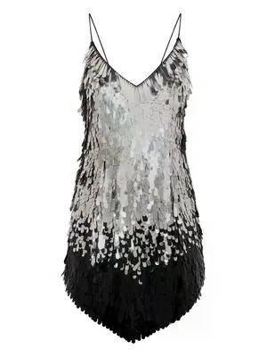 Philipp Plein Sequin-embellished Mini Dress