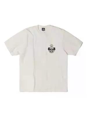 StÜssy Graphic Print T-shirt - Neutrals