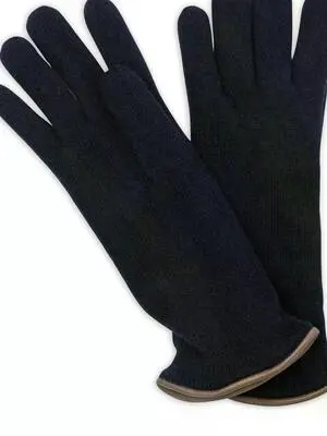 RESTELLI Knitted Full-finger Gloves - Blue