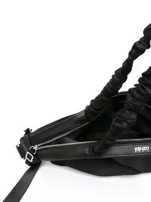 Kenzo Shoulder Bag With Ruched Straps