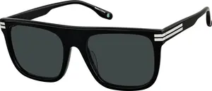 Zenni Square Full Rim Sunglasses - Black