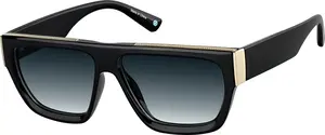 Zenni Square Full Rim Sunglasses - Black