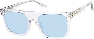 Zenni Square Full Rim Sunglasses - Clear