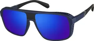 Zenni Square Full Rim Sunglasses - Navy