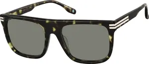 Zenni Square Full Rim Sunglasses - Tortoiseshell
