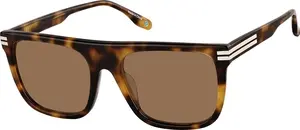 Zenni Square Full Rim Sunglasses - Tortoiseshell