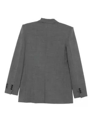 MSGM Virgin Wool-blend Double-breasted Blazer