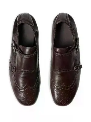 SCAROSSO Brogue Monk Shoes