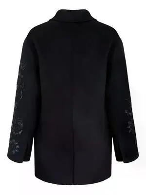 Ermanno Scervino Floral Appliqué Jacket