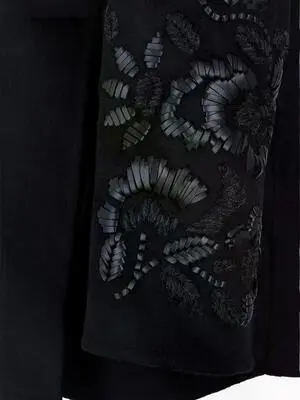 Ermanno Scervino Floral Appliqué Jacket