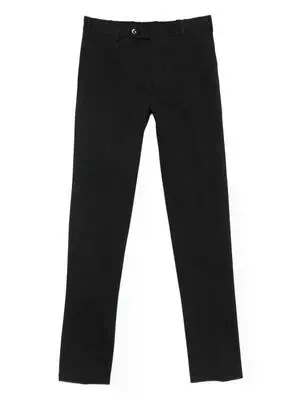 Pt Torino Black Wash Pants For Men