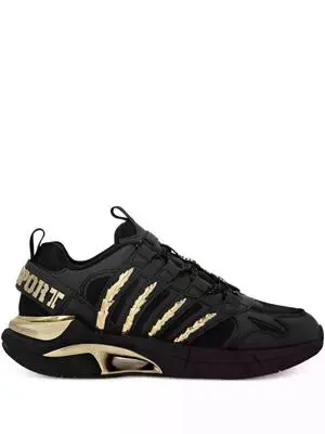 Plein Sport Gold Tone Sneakers For Women