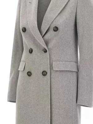 Tagliatore Peak-lapel Double-breasted Coat