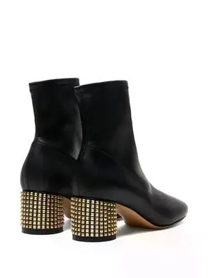 Casadei 50mm Leather Ankle Boots