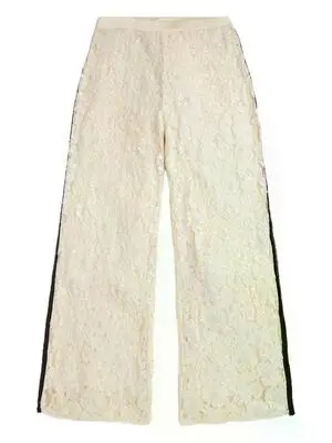 Polo Ralph Lauren Lace-sequin Trousers - Neutrals