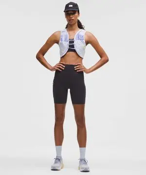 Lululemon Fast And Free Short 8" Light Nightmoth