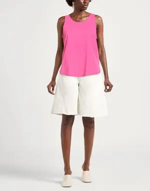 JIJIL Cotton Jersey Tank Top - Pink