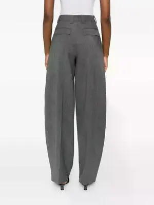 THELATEST Pleated Trousers - Grey