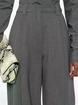 THELATEST Pleated Trousers - Grey
