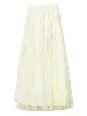 TWINSET Plisse Maxi Skirt