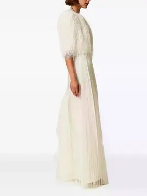 TWINSET Plisse Maxi Skirt