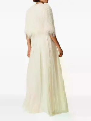TWINSET Plisse Maxi Skirt