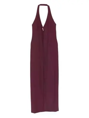 Patrizia Pepe Halterneck Midi Dress