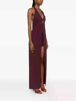 Patrizia Pepe Halterneck Midi Dress
