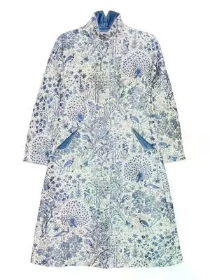 Shiatzy Chen Scape-of-curve Coat - Blue