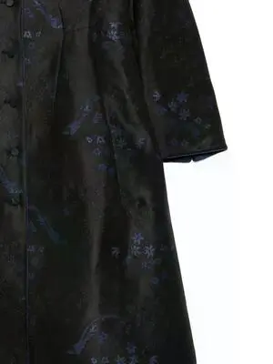 Shiatzy Chen Scape-of-curve Coat - Black