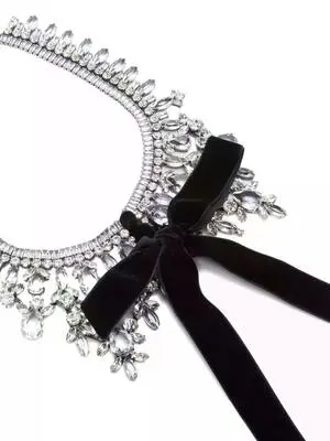 Ermanno Scervino Bow-embellished Necklace