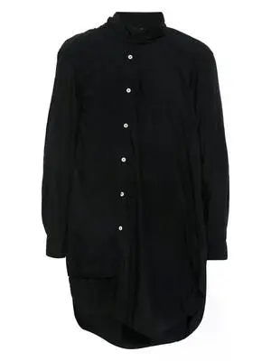 Comme Des Garçons Button-fastening Asymmetric Shirt