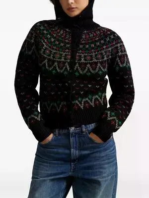 Polo Ralph Lauren Fair Isle Wool-blend Cardigan