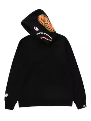 A BATHING APE Printed Shark Hoodie