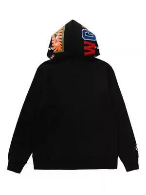 A BATHING APE Printed Shark Hoodie