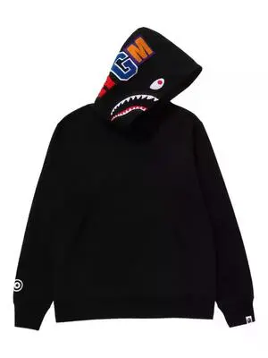 A BATHING APE Printed Shark Hoodie