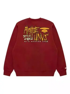 AAPE BY *A BATHING APE® Crew-neck Sweatshirt