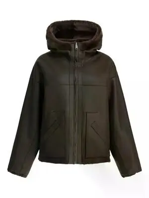 BLANCHA Hooded Sheepskin Jacket