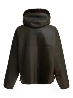BLANCHA Hooded Sheepskin Jacket