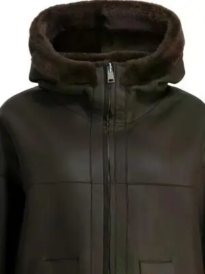 BLANCHA Hooded Sheepskin Jacket