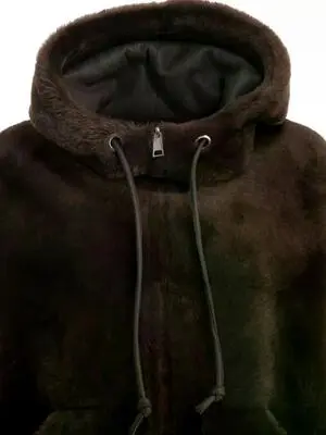 BLANCHA Hooded Sheepskin Jacket