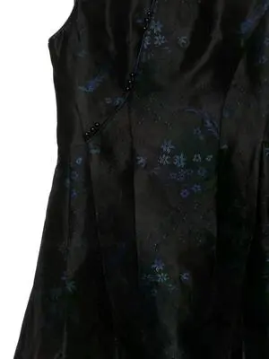 Shiatzy Chen Jacquard Midi Dress