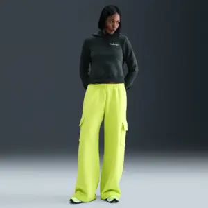Nike Sportswear Phoenix Fleece Shrunken Hoodie - Green