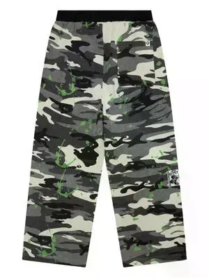 AAPE BY *A BATHING APE® Camouflage-pattern Trousers