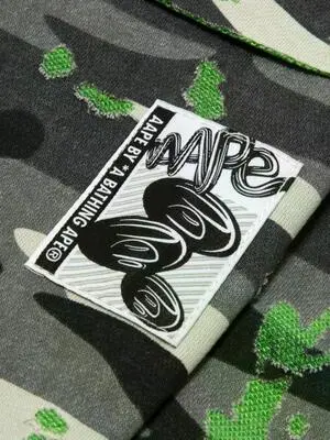 AAPE BY *A BATHING APE® Camouflage-pattern Trousers