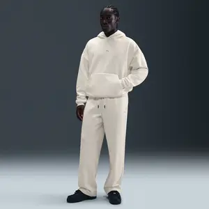 Nike Standard Issue Therma-fit Brushed Basketball Pullover Hoodie - White