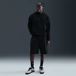 Nike Standard Issue Therma-fit Brushed Basketball Pullover Hoodie - Black
