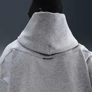 Nike Standard Issue Therma-fit Brushed Basketball Pullover Hoodie - Grey