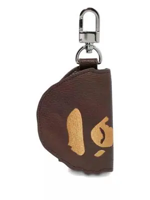 A BATHING APE Logo-embossed Keyring