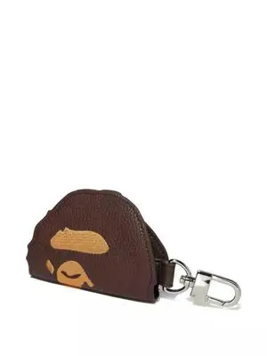 A BATHING APE Logo-embossed Keyring